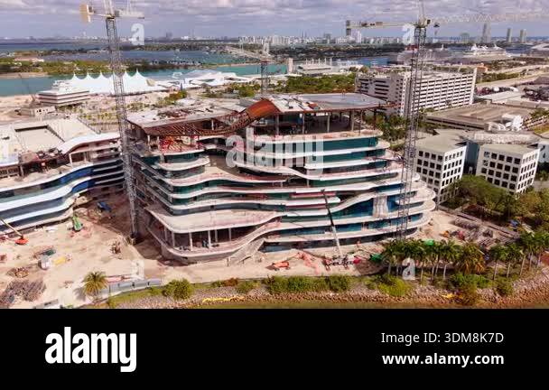 Miami, FL, USA - January 24, 2026: Project Skyline at PortMiami Royal ...