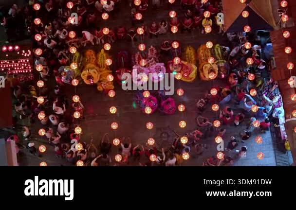 George Town, Penang, Malaysia - Jan 28 2025: Aerial night view of ...