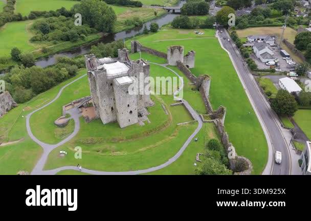 Trim castle is the largest Anglo-Norman fortification in Ireland Stock ...