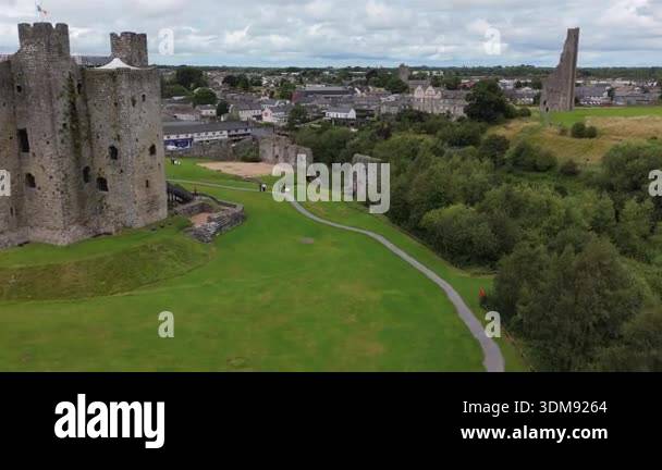Trim castle is the largest Anglo-Norman fortification in Ireland Stock ...