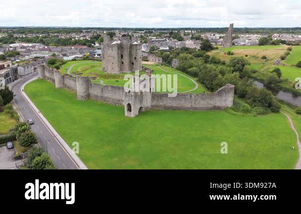 Trim castle is the largest Anglo-Norman fortification in Ireland Stock ...