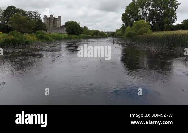 Trim castle is the largest Anglo-Norman fortification in Ireland Stock ...