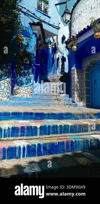 Steps stair in streets chefchaouen Stock Videos & Footage - HD and 4K ...