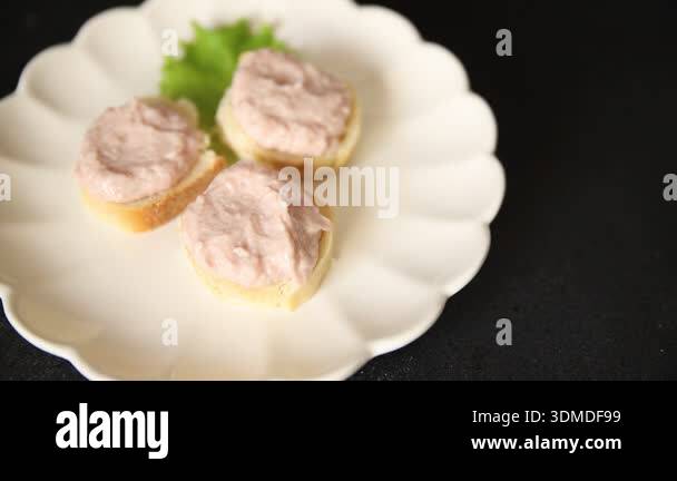 Cod roe dip tarama spread seafood food preparation tasty snack fresh ...