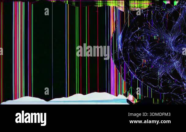 Broken monitor cracked lcd Stock Videos & Footage - HD and 4K Video ...