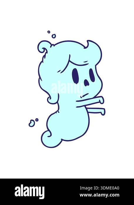 pressure popping animation of cartoon illustration of a kawaii cute ...