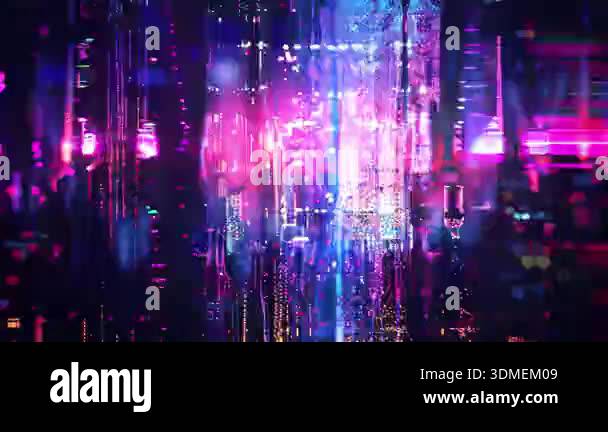 Abstract cyberpunk grid data texture Stock Videos & Footage - HD and 4K ...
