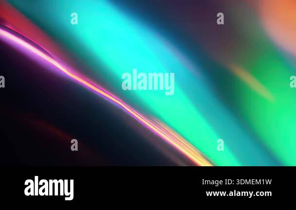 Soft sci-fi color gradient light, diagonal glowing band, smooth ...