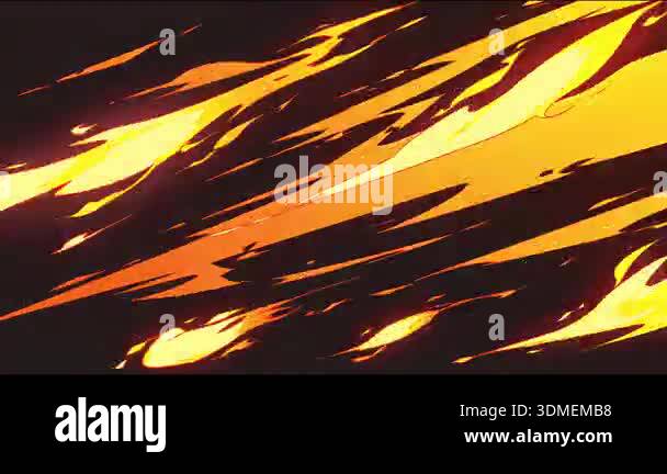 orange fire streak motion, fast burning energy slashes, diagonal flame ...