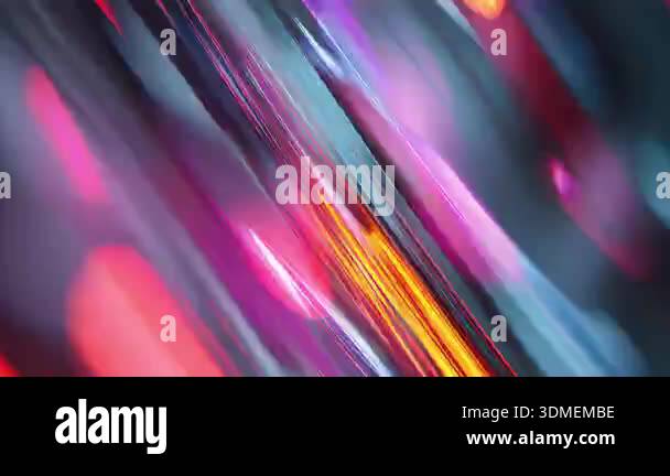Abstract energy streaks, colorful light motion blur, glowing diagonal ...