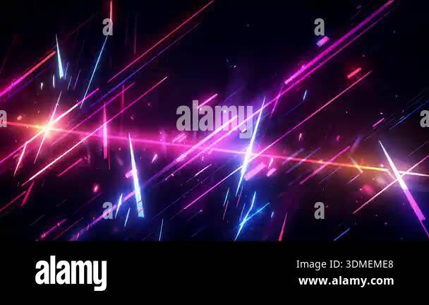 neon laser streaks, anime light beams, diagonal energy lines, glowing ...