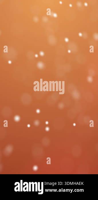 Animation of dna rotating over orange background. Science and human ...