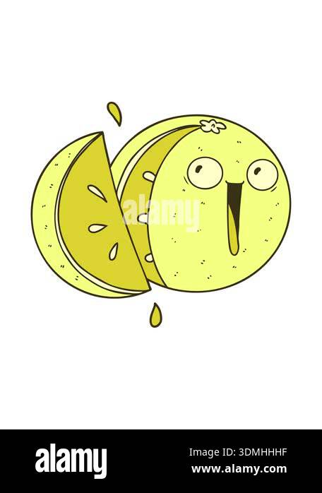 changing color animation of crazy cartoon orange Stock Video Footage ...