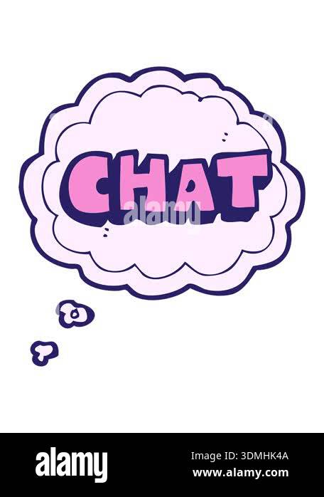 shine light effect animation of freehand drawn thought bubble cartoon ...