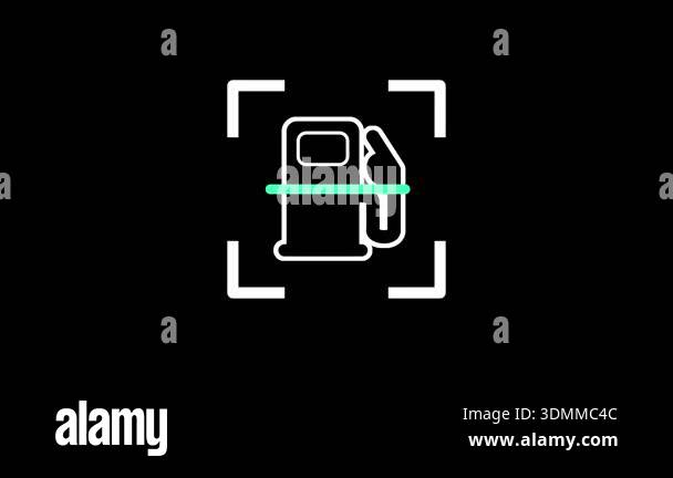 Fuel pump station symbol being Stock Videos & Footage - HD and 4K Video ...