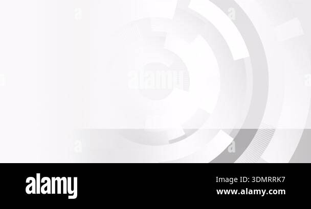 4k white light grey neumorphic circles animated abstract background ...