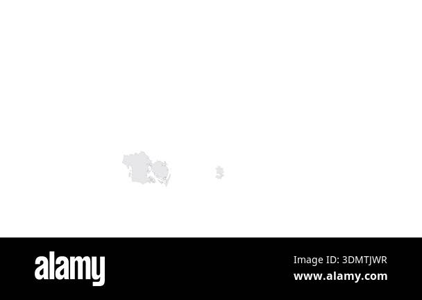 Location Capital Region on map Denmark. 3d Capital Region flag map ...