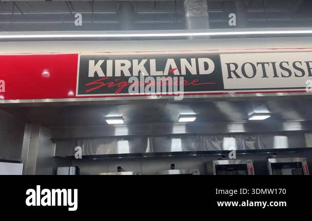 Prosper, Texas, USA - September 12th, 2025: Kirkland rotisserie ...