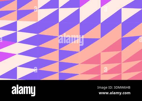 Colorful geometric pattern featuring vibrant triangles in shades of ...