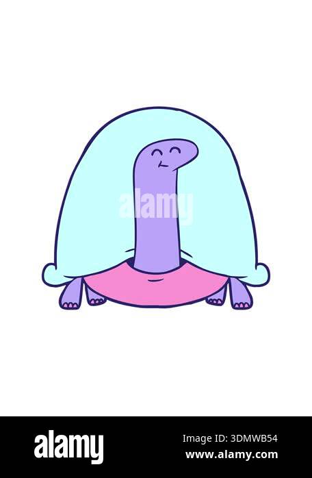 pressure popping animation of tortoise cartoon Stock Video Footage - Alamy