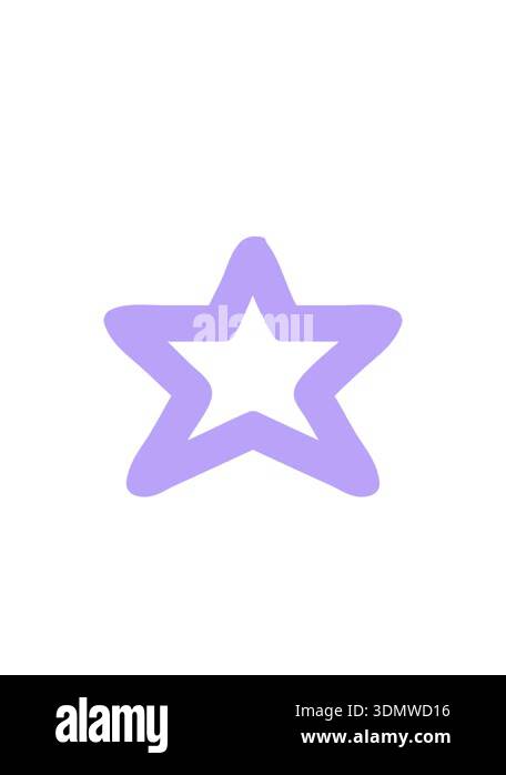 blinking radial lines animation of star shape symbol Stock Video ...
