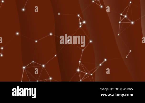 Complex network structures with interconnected nodes and links on a ...