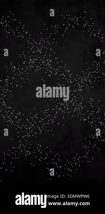 Animation of moving shapes on gray background. Abstract background and ...