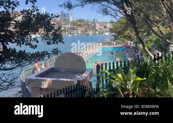 SYDNEY - JAN 09 2026:Maccallum Pool Sydney NSW Australia. started out ...