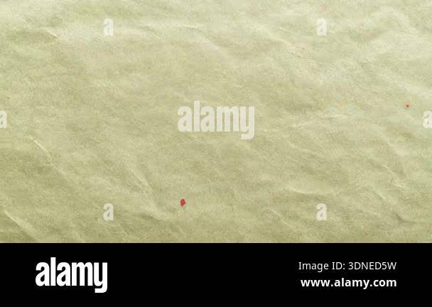 Light yellow handmade paper texture background with soft fibrous grain ...