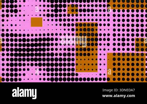pop art cartoon geometric 2D shapes funky flat vector style abstract ...
