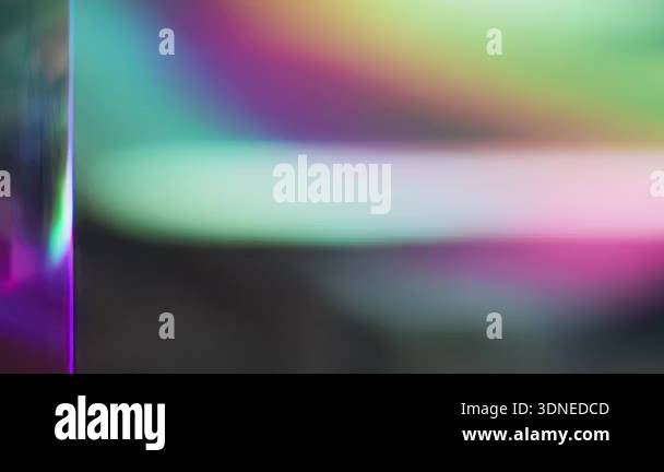 Soft rainbow light gradient blur, smooth multicolor haze, holographic ...