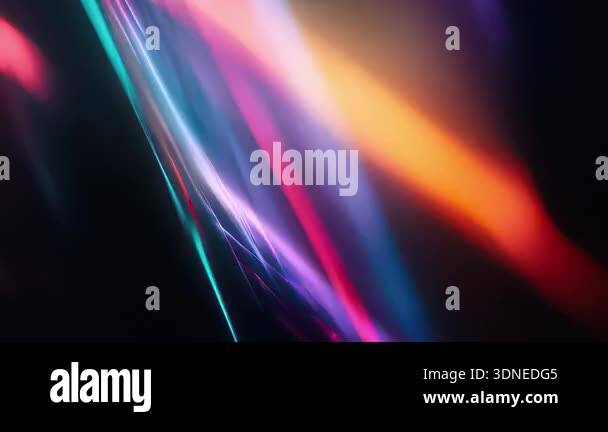Soft abstract holographic light waves with smooth diagonal color ...
