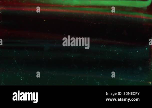 Chromatic film scratch lines, analog interference texture, dark grunge ...