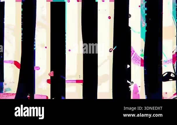 Minimal abstract grunge background with vertical stripes, paint residue ...