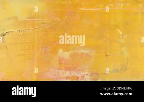 Warm yellow analog grunge texture, aged paper background, distressed ...