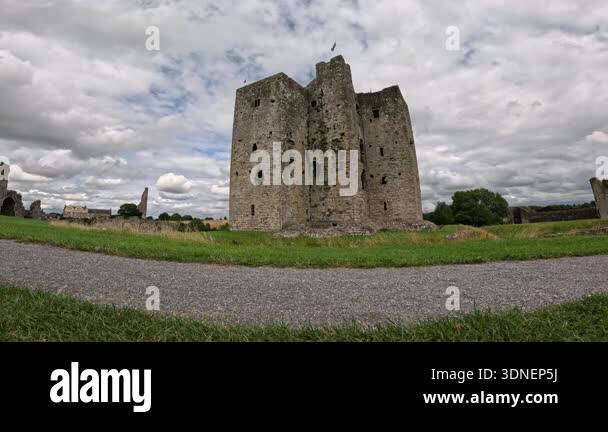 Trim castle is the largest Anglo-Norman fortification in Ireland Stock ...