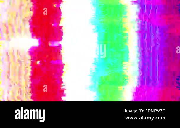 Glitch art style that uses digital or analog errors to create aesthetic ...