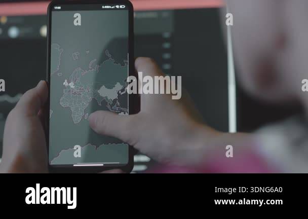 Viewing real time global cyber threats and activities on the live cyber ...