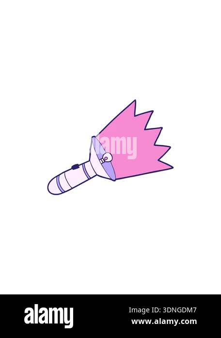 flashy sales animation of old cartoon torch Stock Video Footage - Alamy