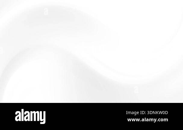 Soft abstract flowing white waves create a calm, minimal background ...