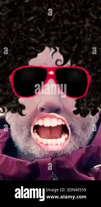A fun animation in which a photo of a person is combined with animated ...