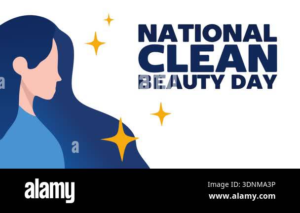 National Clean Beauty Day for all women Stock Video Footage - Alamy