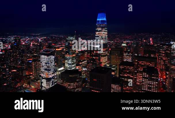 Eye-catching scenery of dazzling San Francisco, California, USA at ...