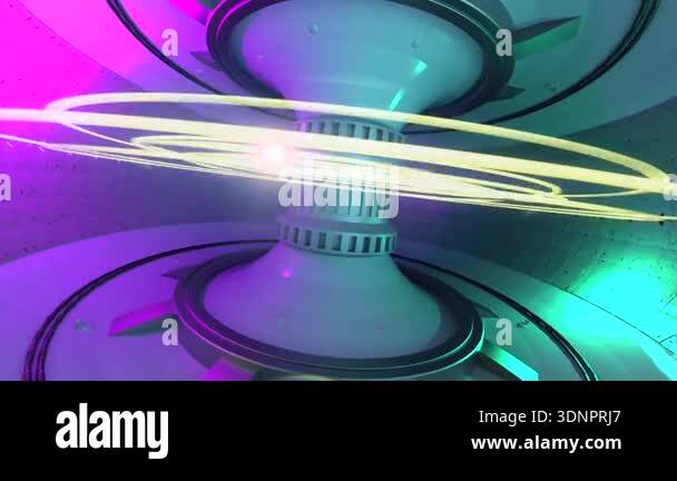 Smr or small modular nuclear fusion reactor core with magnetic ring 4k ...