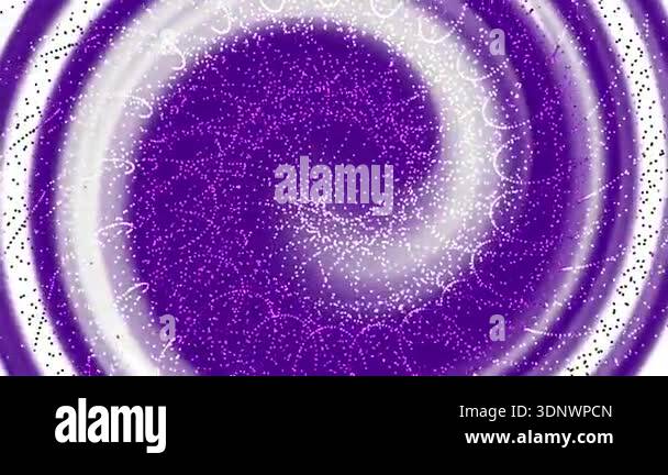 seamless white purple particle vortex animation with glowing spiral and ...