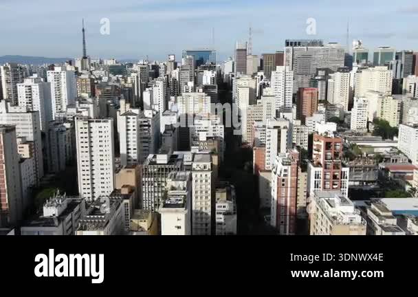 Crowded city skyline with countless buildings illustrating urban ...