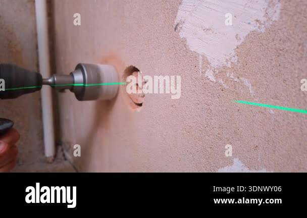 Precise Circular Drilling Through Wall With Laser And Operator Control ...
