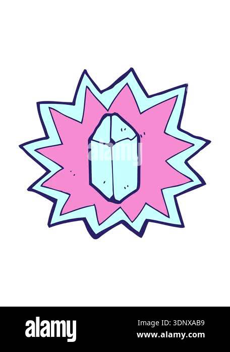 power up animation of cartoon ruby Stock Video Footage - Alamy