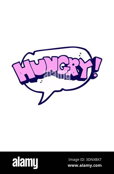 neon light effect animation of freehand drawn speech bubble cartoon ...