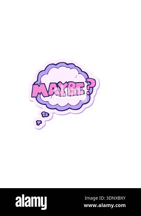horizontally vibrating animation of sticker of a maybe cartoon symbol ...